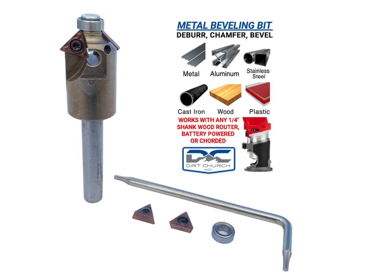 Metal Beveling Router Bit – Dirtchurchindustries