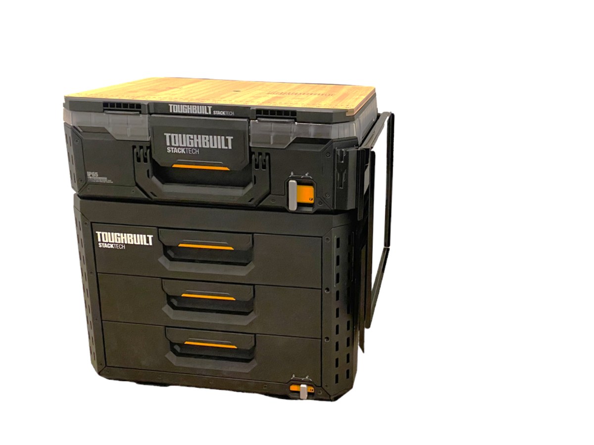 ToughBuilt StackTech, Quick Detaching/Folding Steel Table, (Table Opti ...